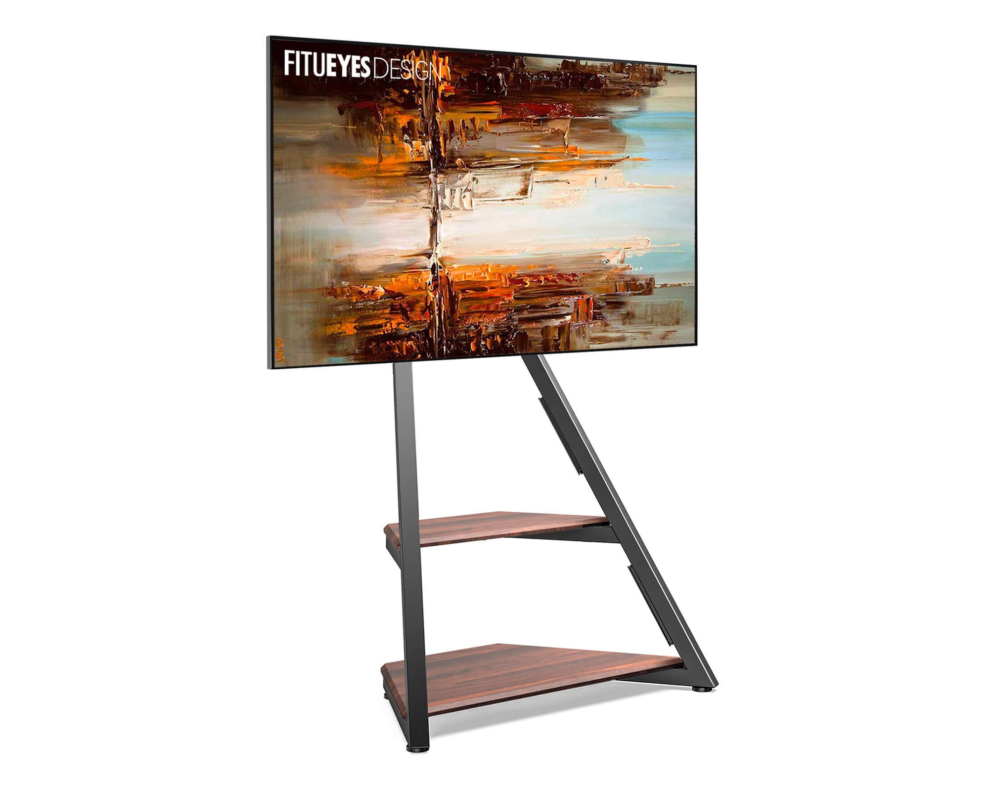 Tv Stander Mit Rollen Design